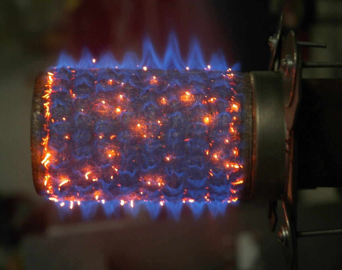 Micron Fiber-Tech | Ultra Low NOx Blue Flame Burners